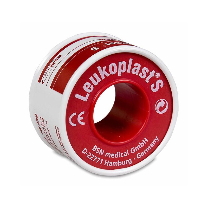 LEUKOPLAST Esparadrapo 1 Ud 5 m x 2,5 cm Color Blanco