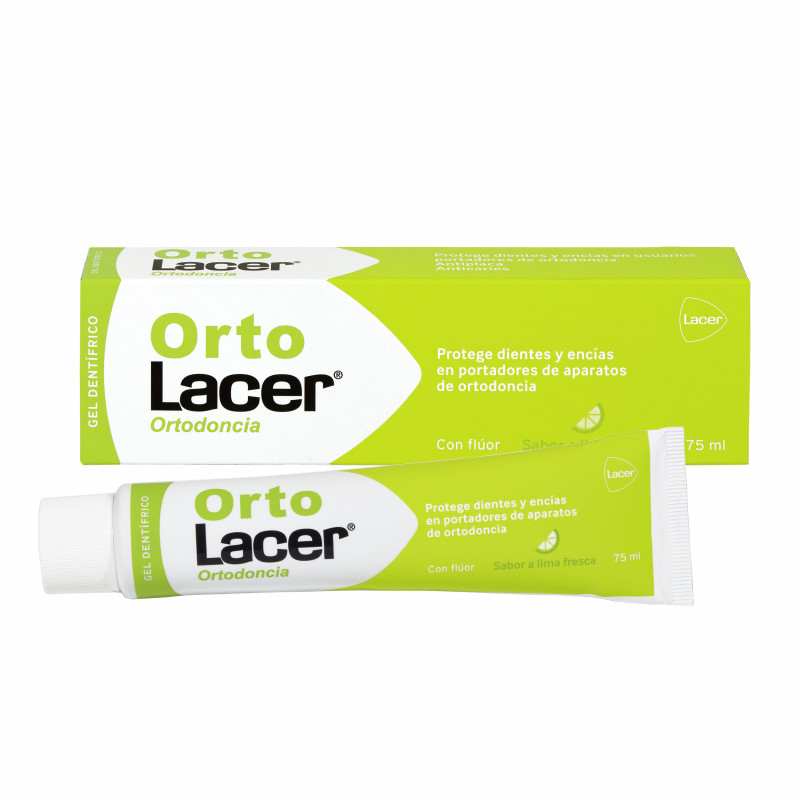 LACER Ortolacer Gel Dentífrico Lima Fresca 75 ml